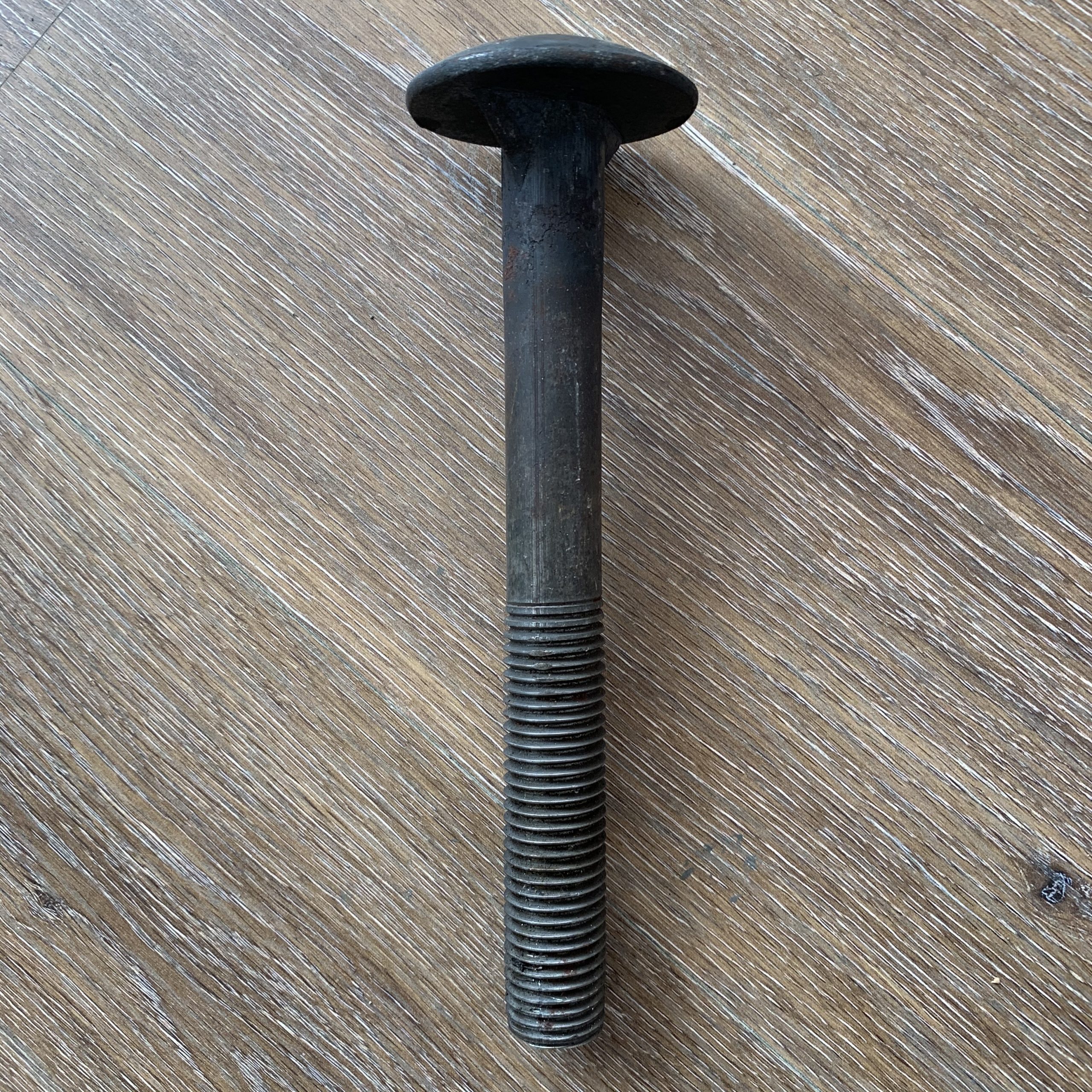 Domed head 2 ribs timber bolt - Firm Metal